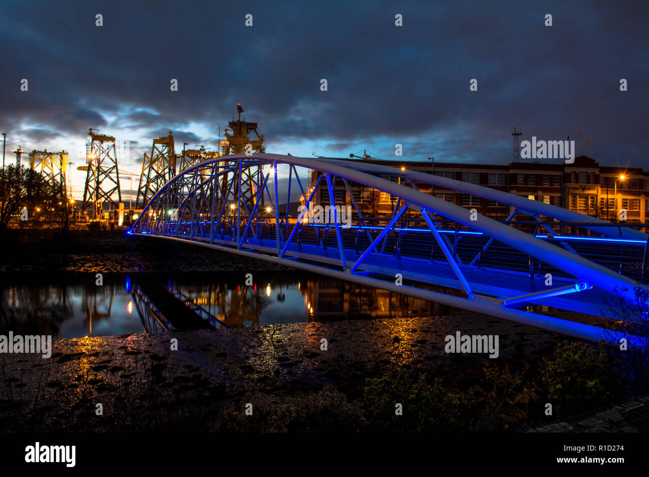 Sam Thompson Bridge Connswater Community Greenway Shorts Aircraft ...