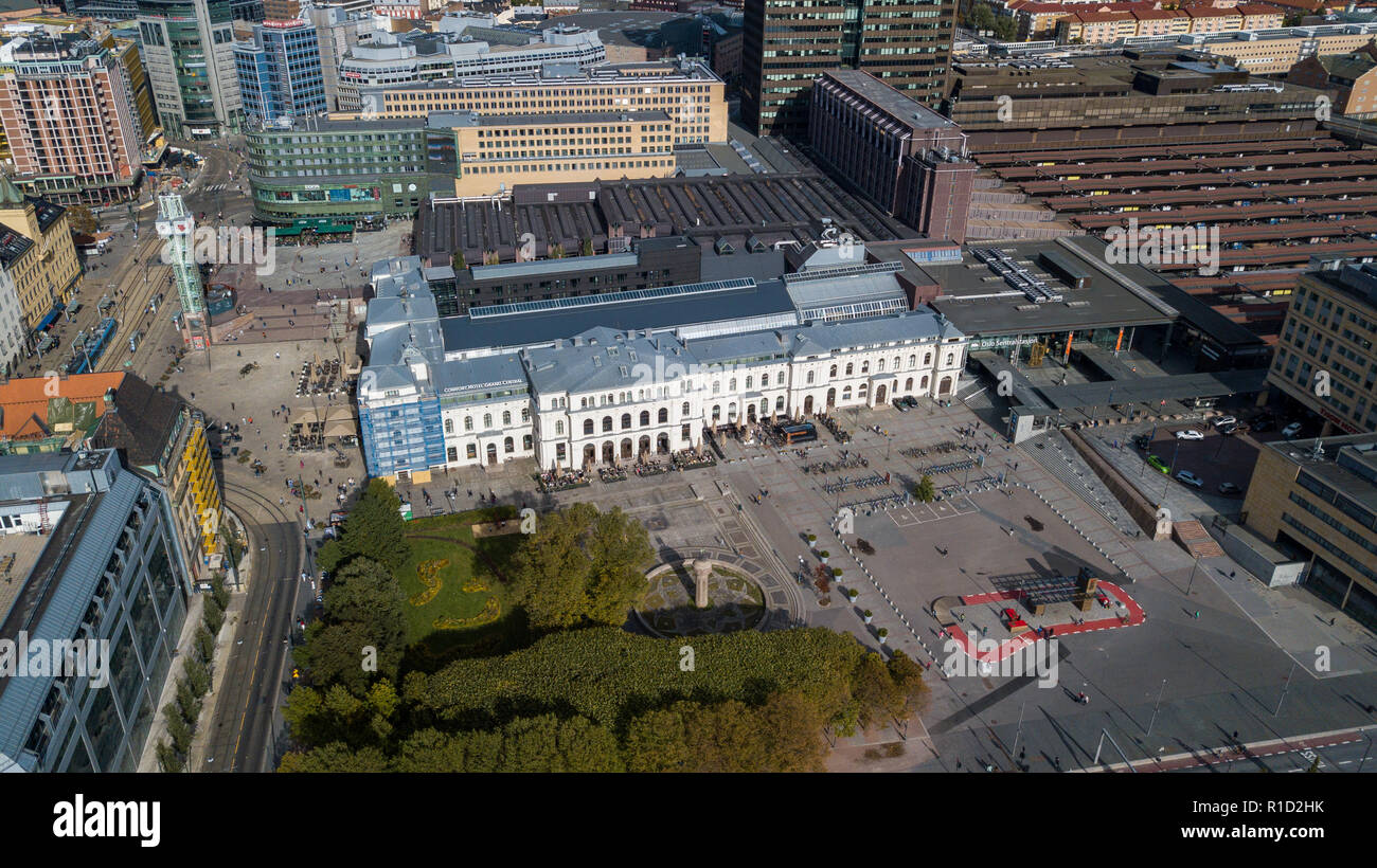 The old Oslo East Station, now a shopping mall, part of Oslo Central ...