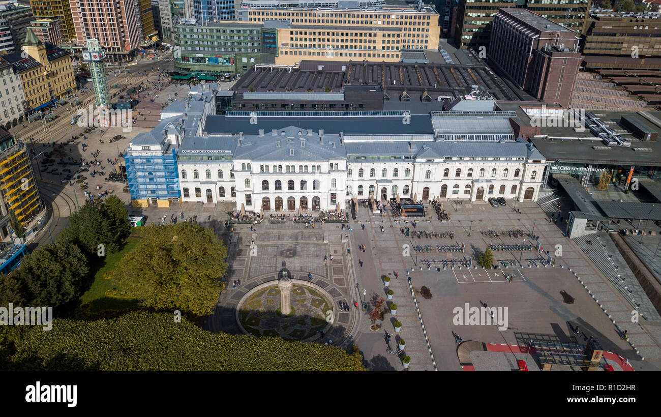 The old Oslo East Station, now a shopping mall, part of Oslo Central ...