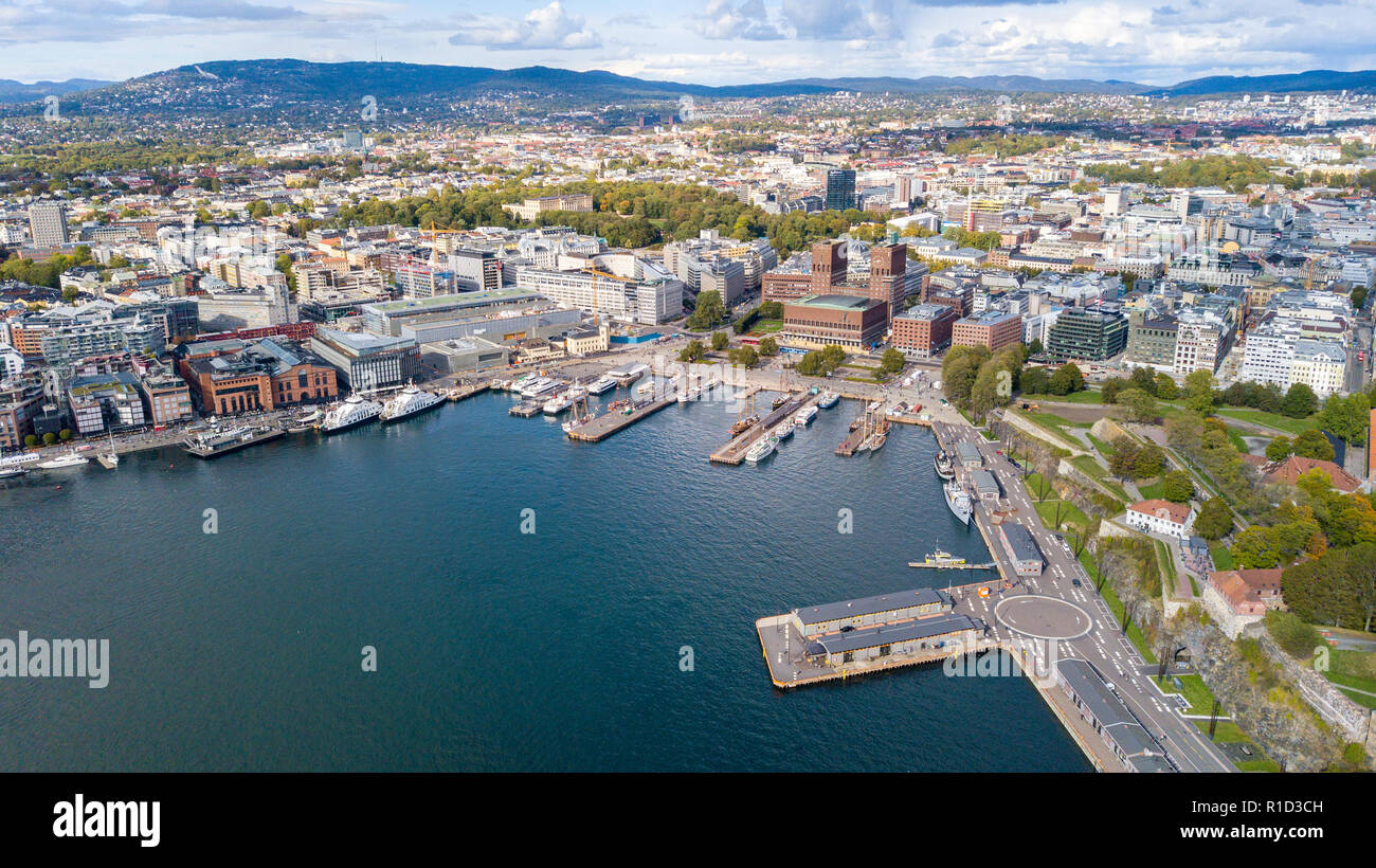 Oslo norway and harbour hi-res stock photography and images - Alamy