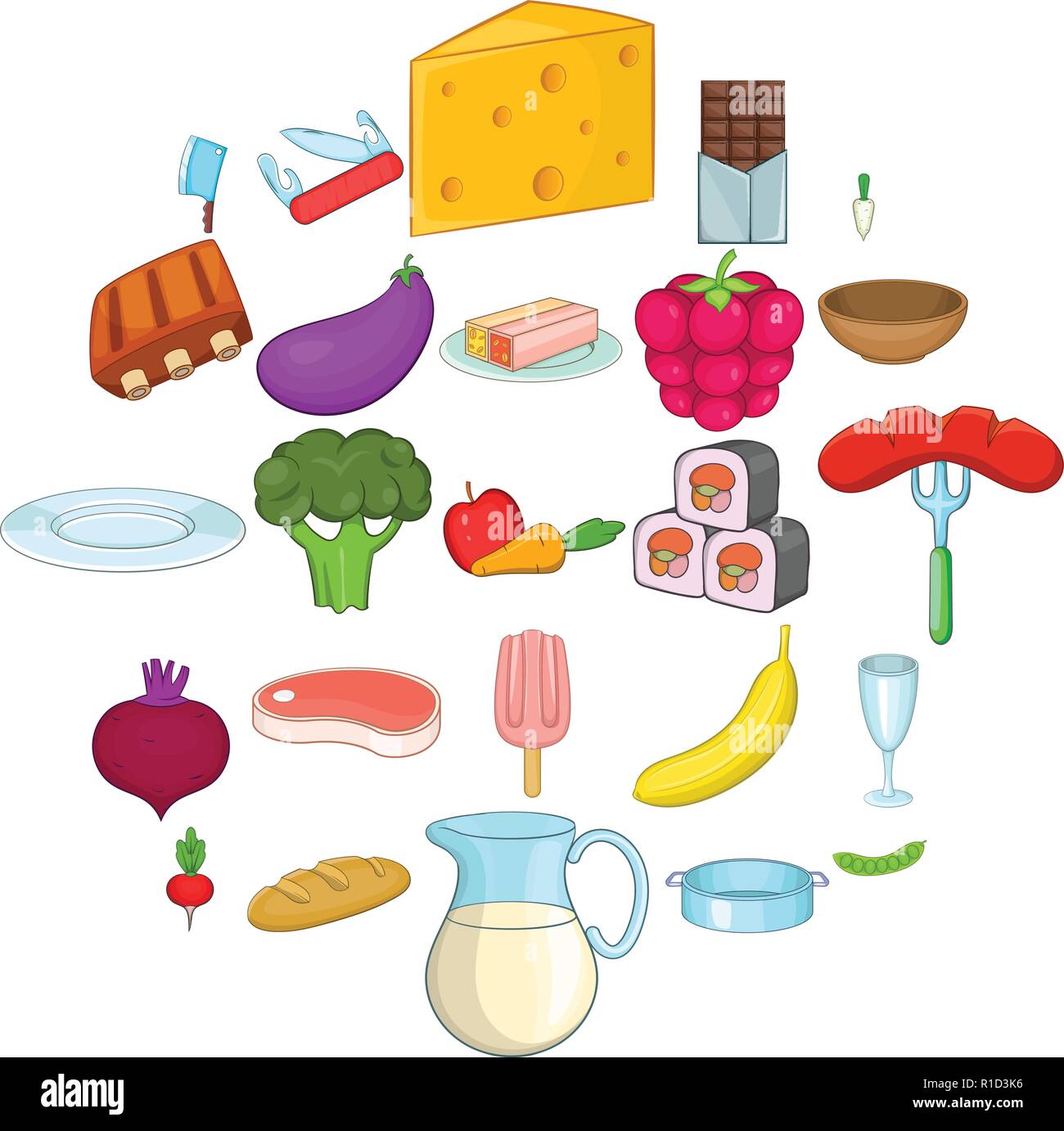 Chow chow fruit Stock Vector Images - Alamy