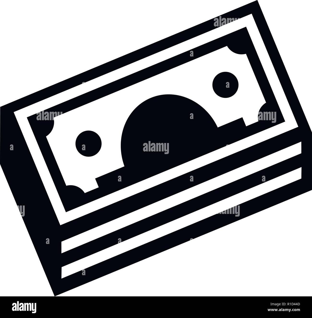 Stack money icon, simple style Stock Vector Image & Art - Alamy