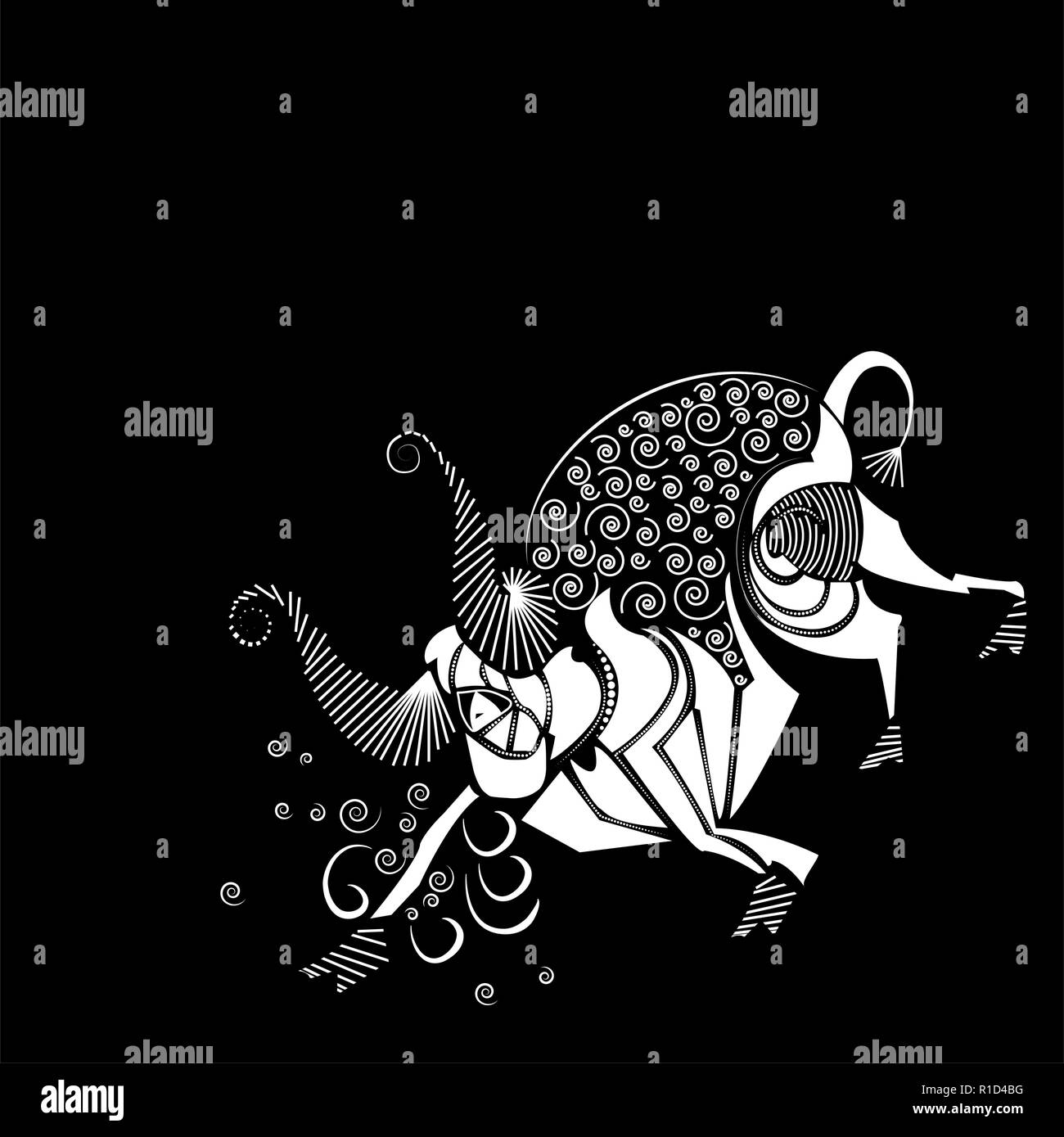 Bull pen vector vectors hi-res stock photography and images - Alamy