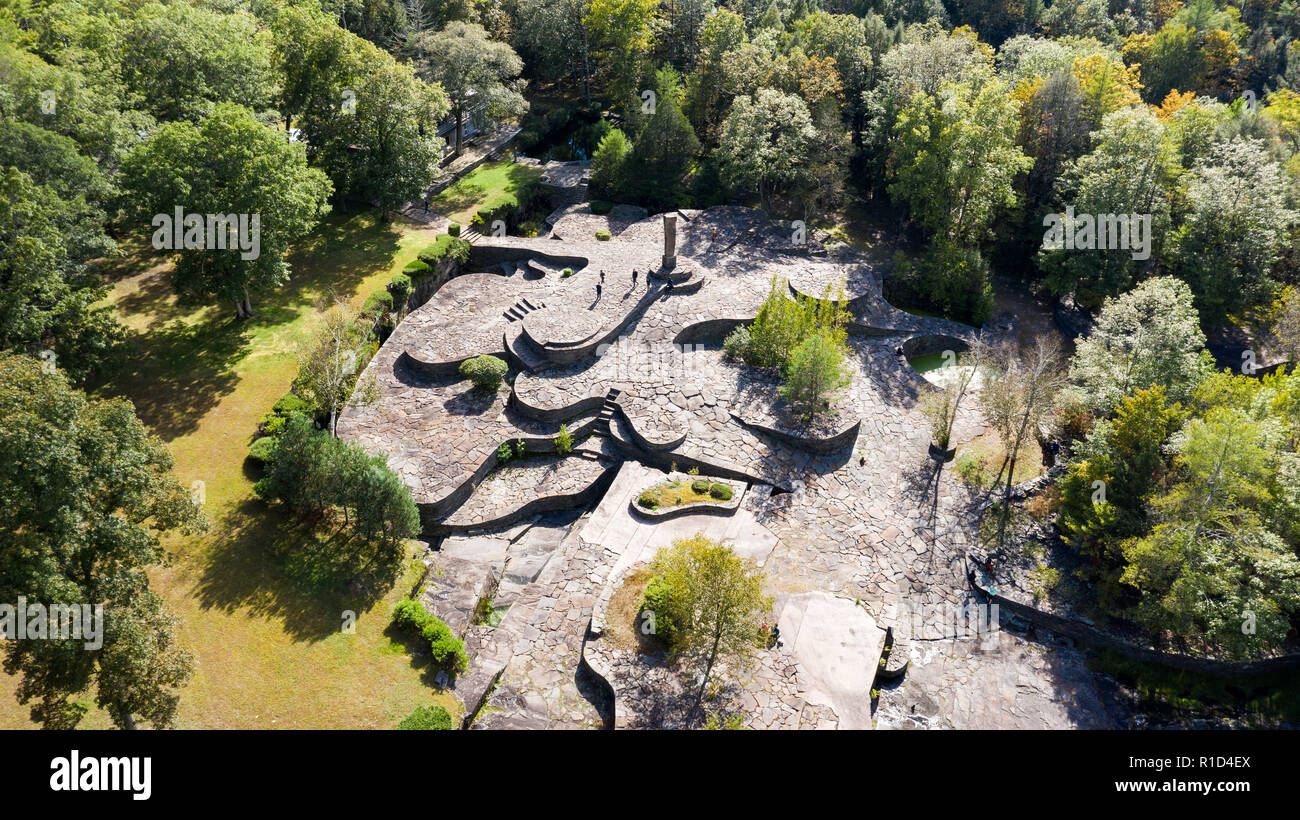 Opus 40, Sculpture Museum, Woodstock, NY, USA Stock Photo - Alamy