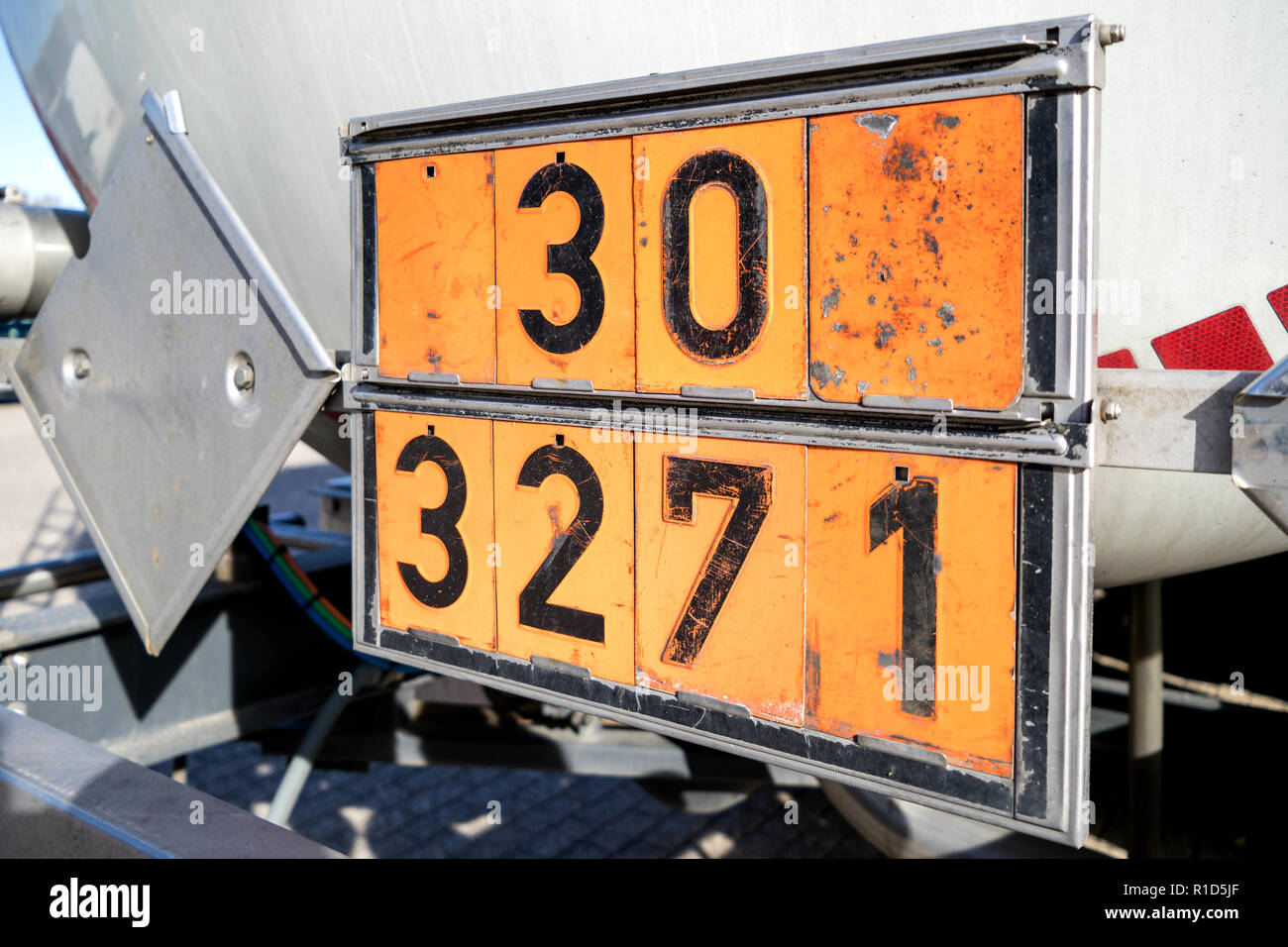 Hazardous material truck hi-res stock photography and images - Alamy