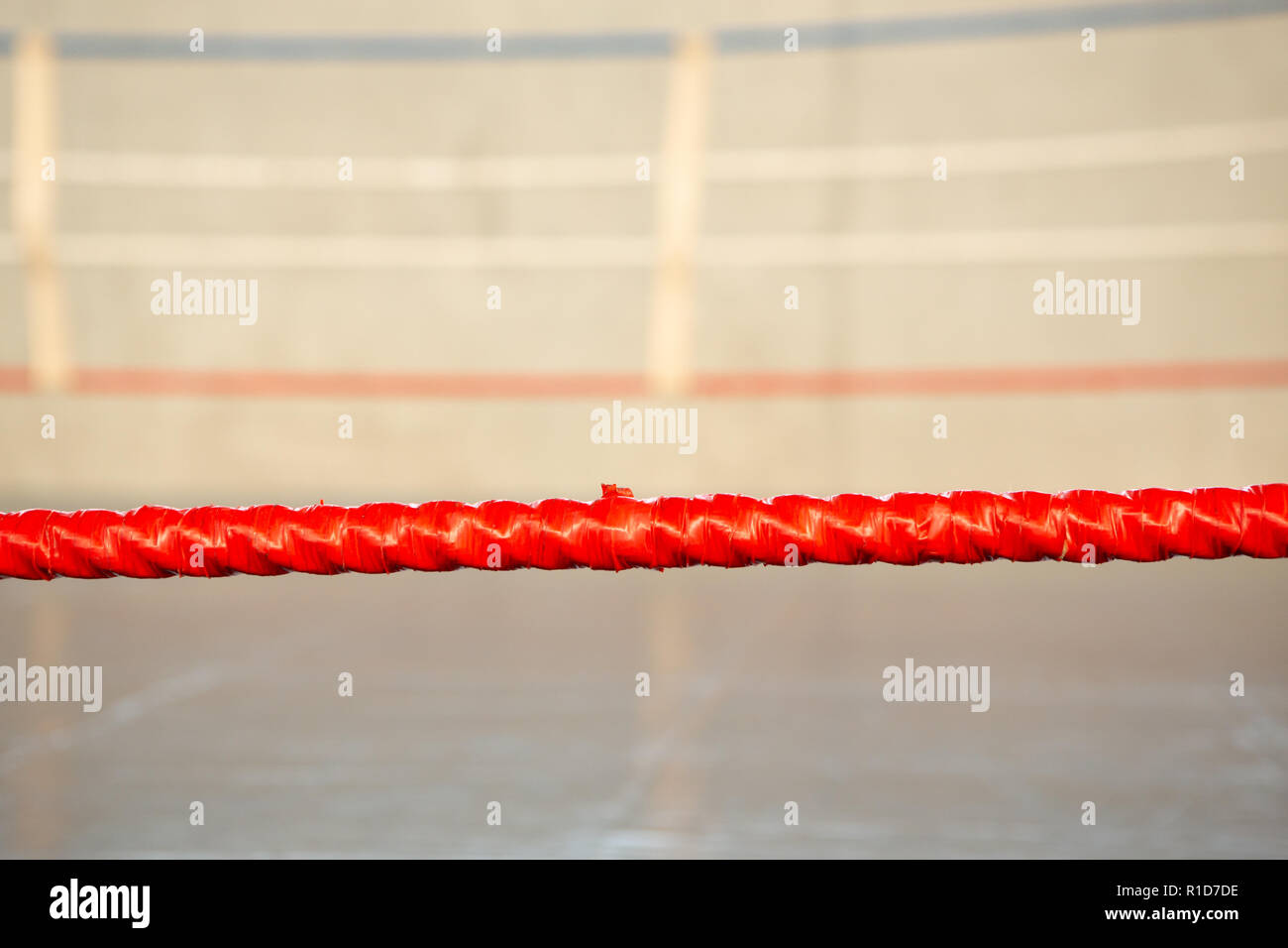 Boxing Ring Ropes Background