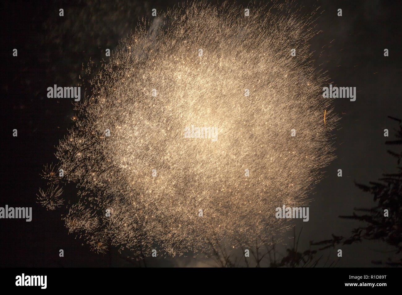 Bonfire Night Fireworks Displays In UK Stock Photo - Alamy