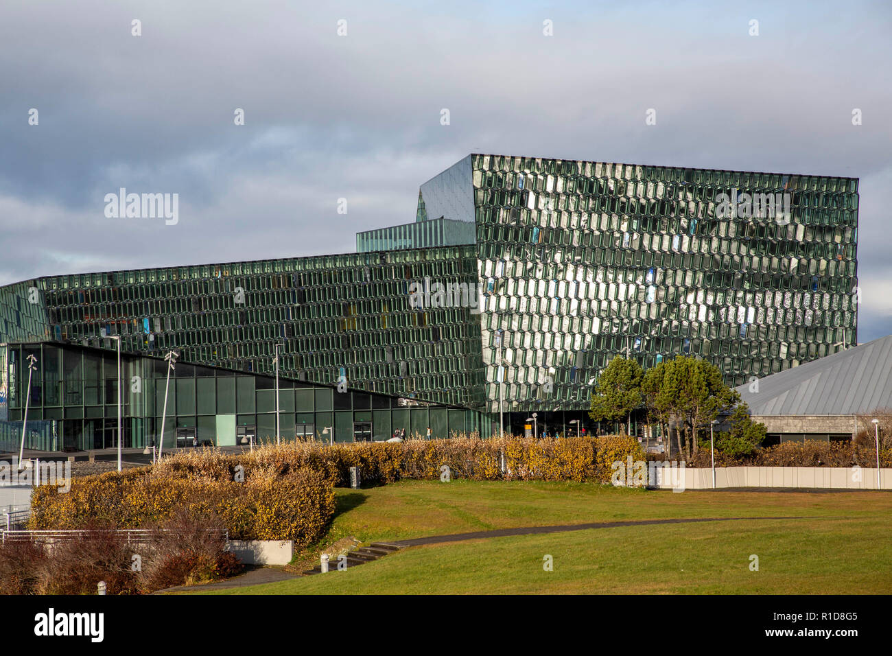 Exterior of the Harpa Opera House in Iceland Stock Photo - Alamy