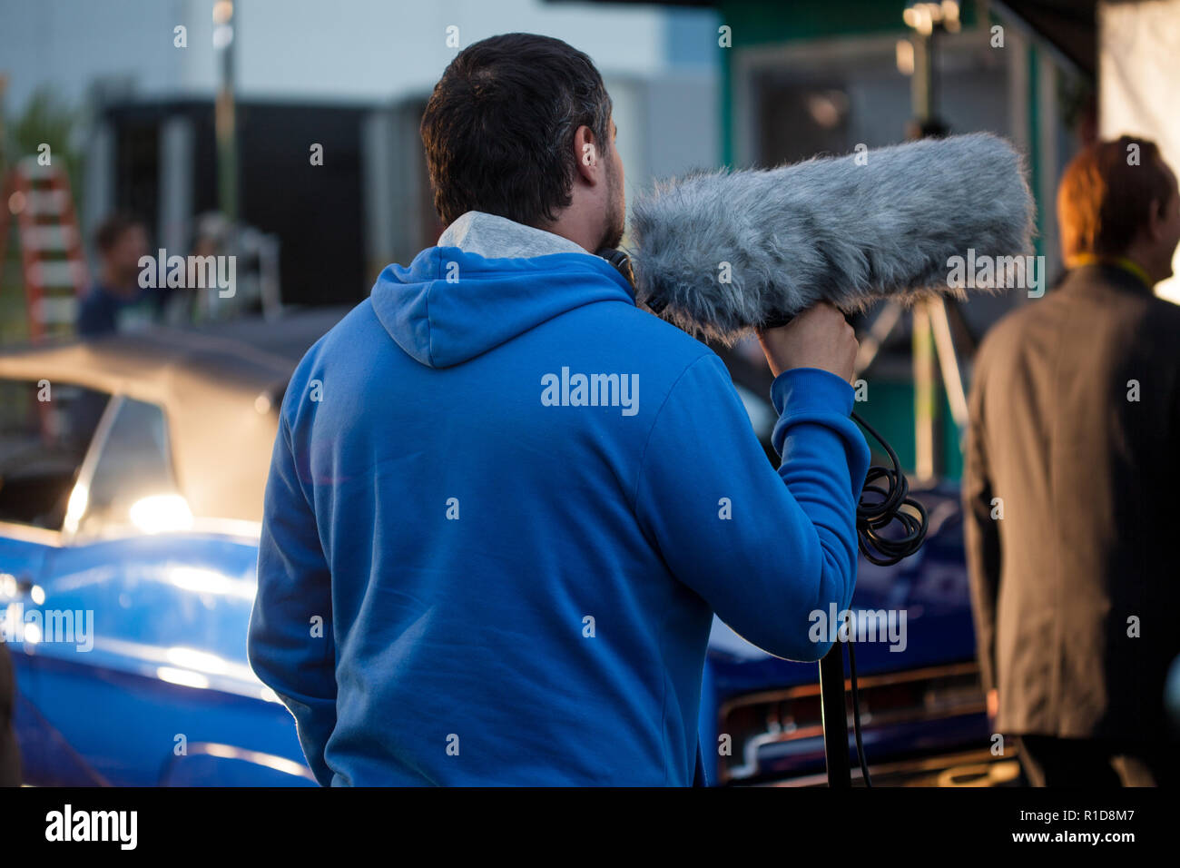 Location recording microphone hi-res stock photography and images - Alamy