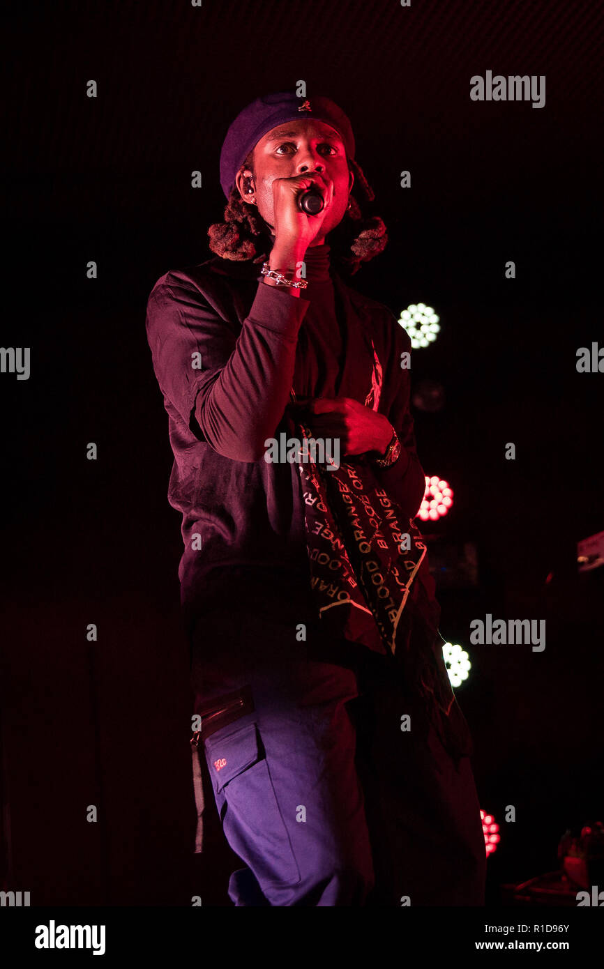 Iceland, Reykjavik - November 11, 2018. The British singer, songwriter ...