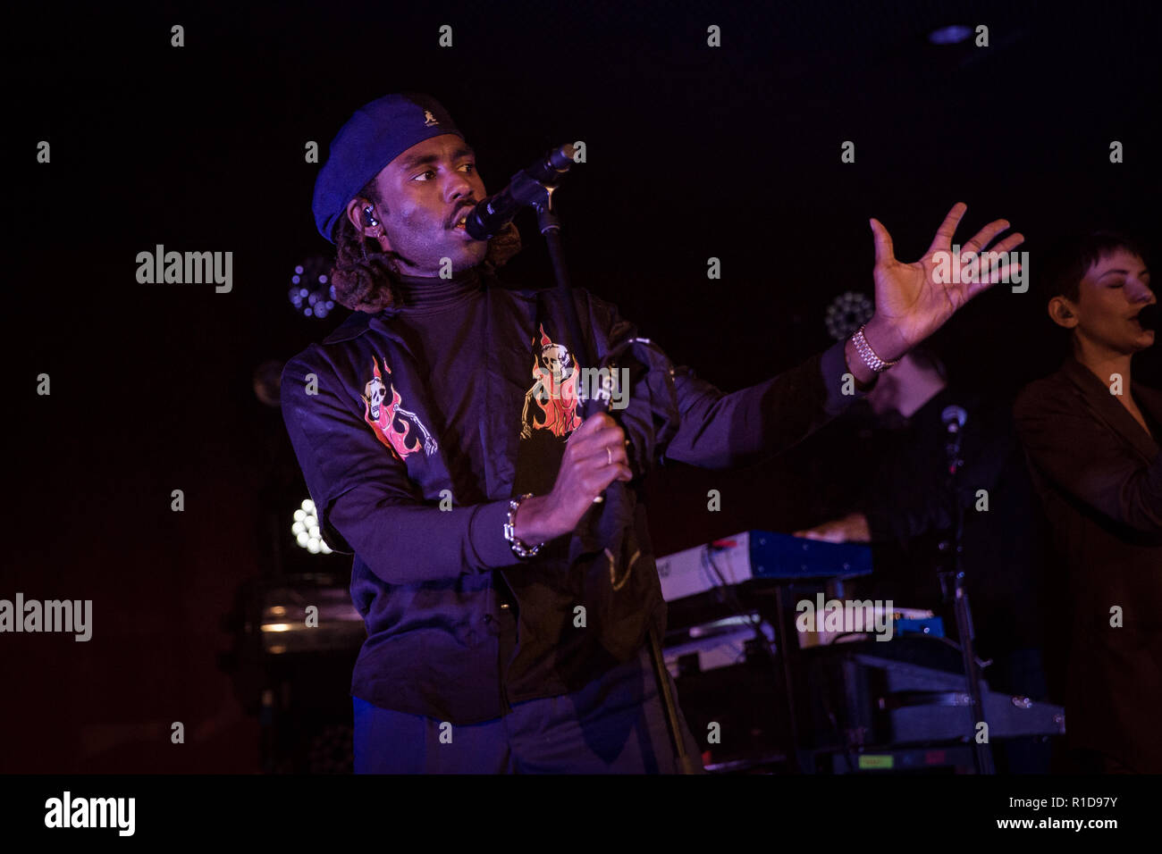 Iceland, Reykjavik - November 11, 2018. The British singer, songwriter ...