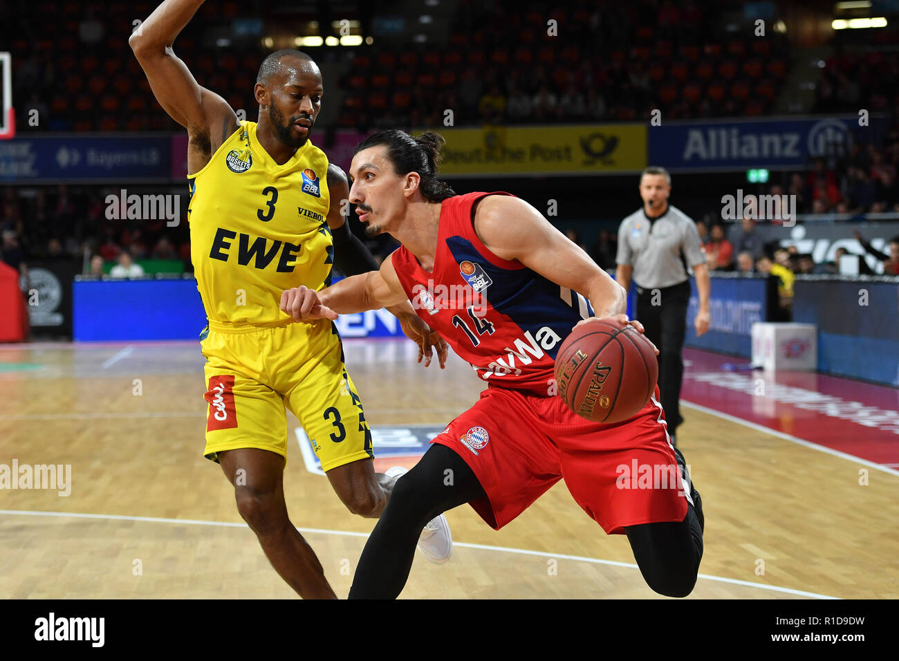 Munich, Deutschland. 11th Nov, 2018. NIHAD DJEDOVIC (FCB), action ...
