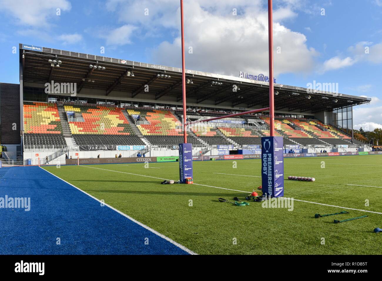 London, UK. 11th Nov 2018. A general view of Allianz Park Stadium ...