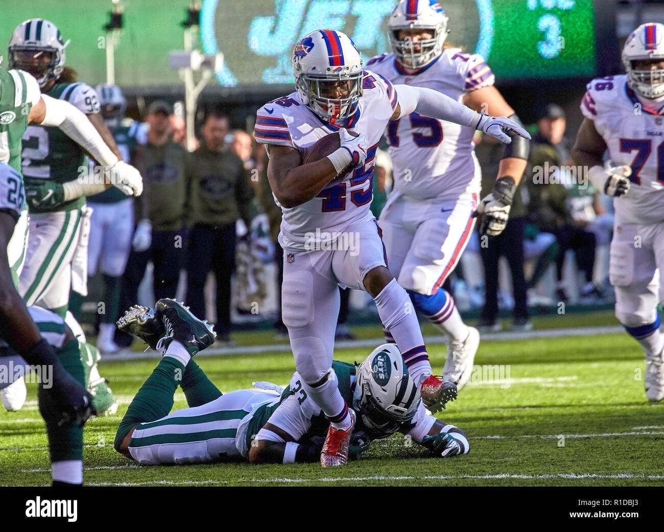 November 11, 2018 - East Rutherford, New Jersey, U.S. - Buffalo Bills ...