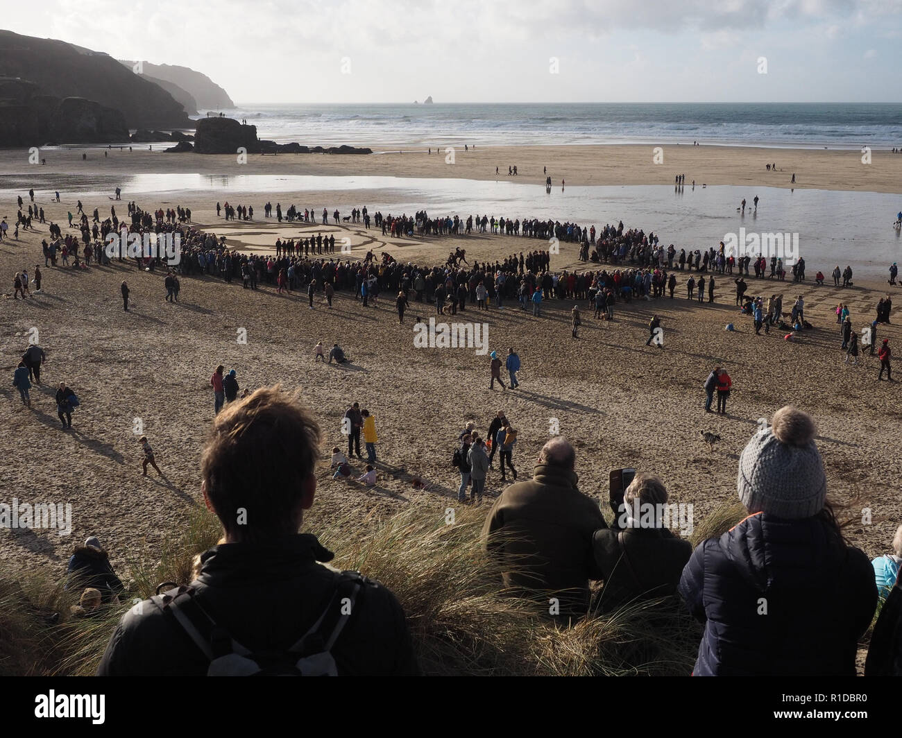 Cornwall celebrates 100 years since world war one hi-res stock ...
