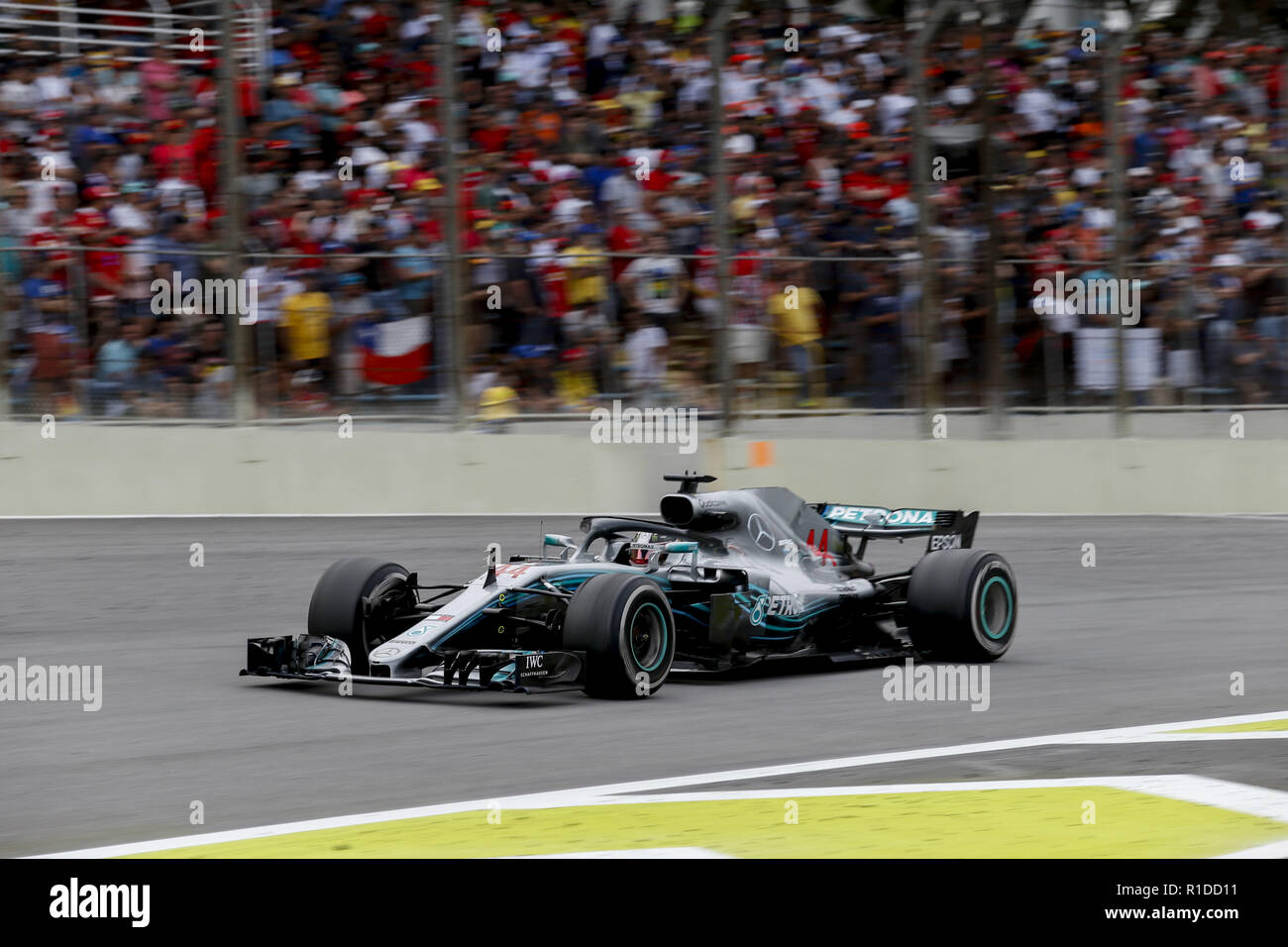 Lewis hamilton 2018 brazil hi-res stock photography and images - Alamy