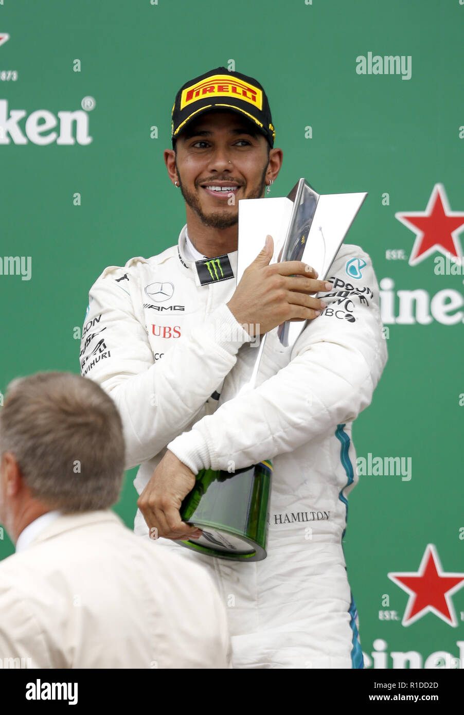 Lewis hamilton 2018 brazil hi-res stock photography and images - Alamy