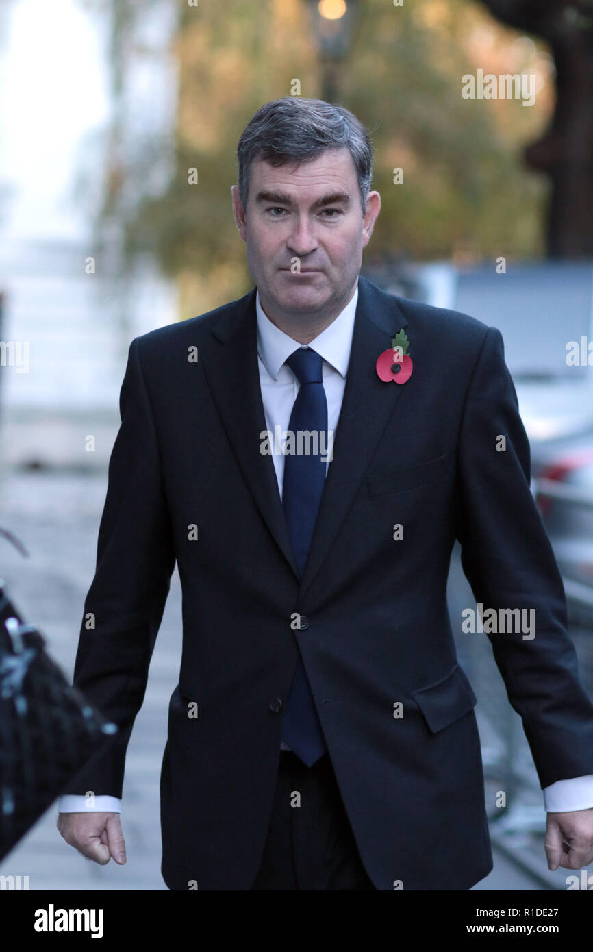 David Gauke, Justice Secretary, in Downing Street on the way to the ...