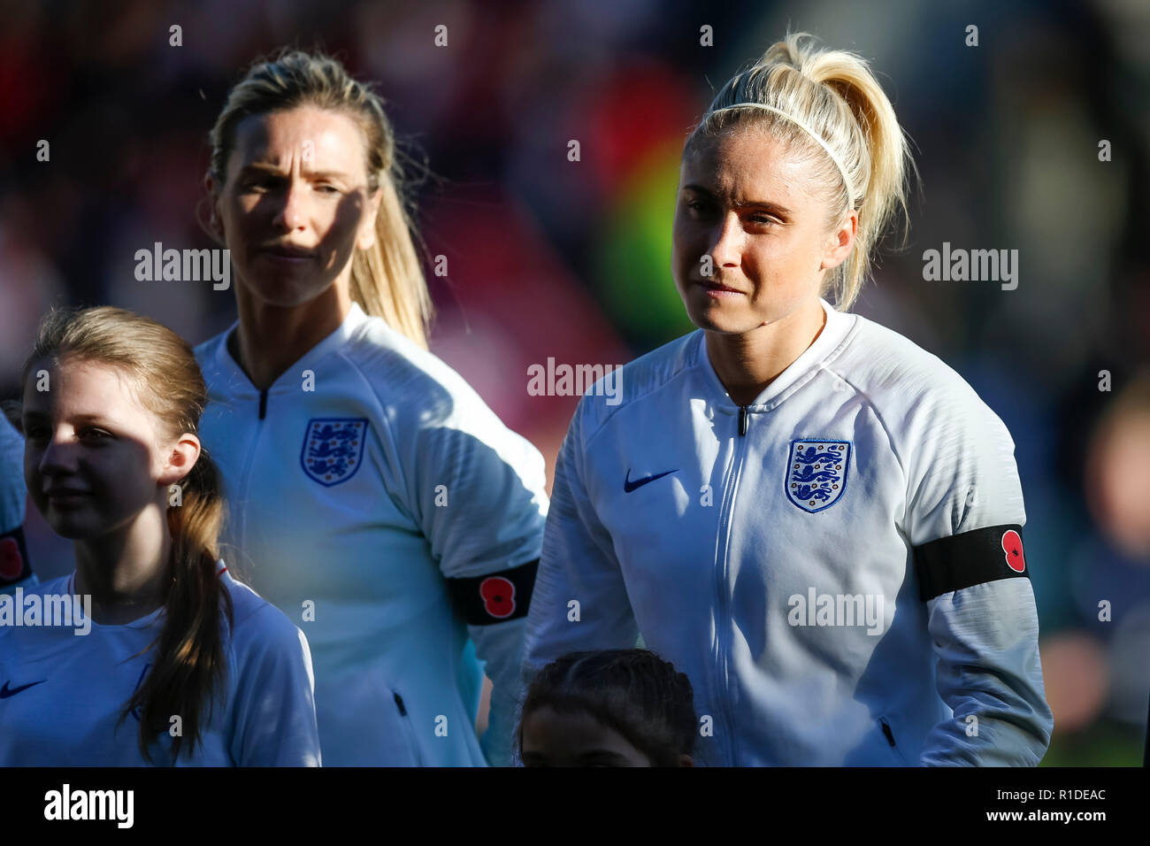 Steph Houghton of England during the International Friendly match ...