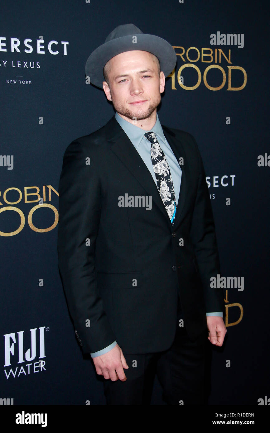 Taron egerton robin hood hi-res stock photography and images - Alamy