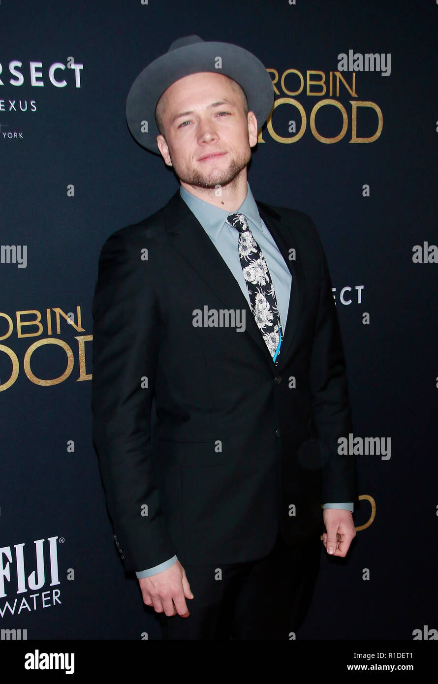 Taron egerton robin hood hi-res stock photography and images - Alamy