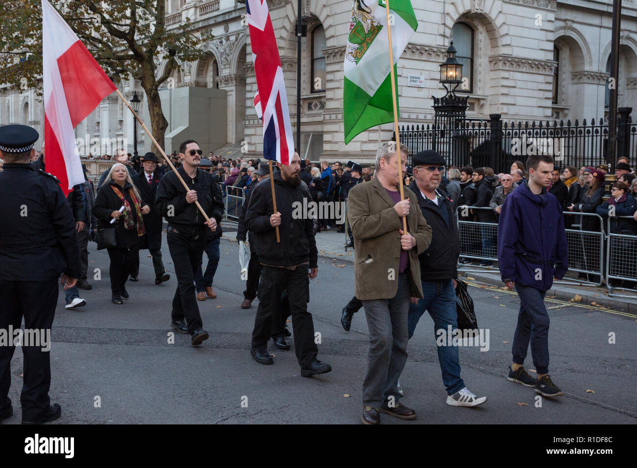 National front march remembrance sunday hi-res stock photography and ...