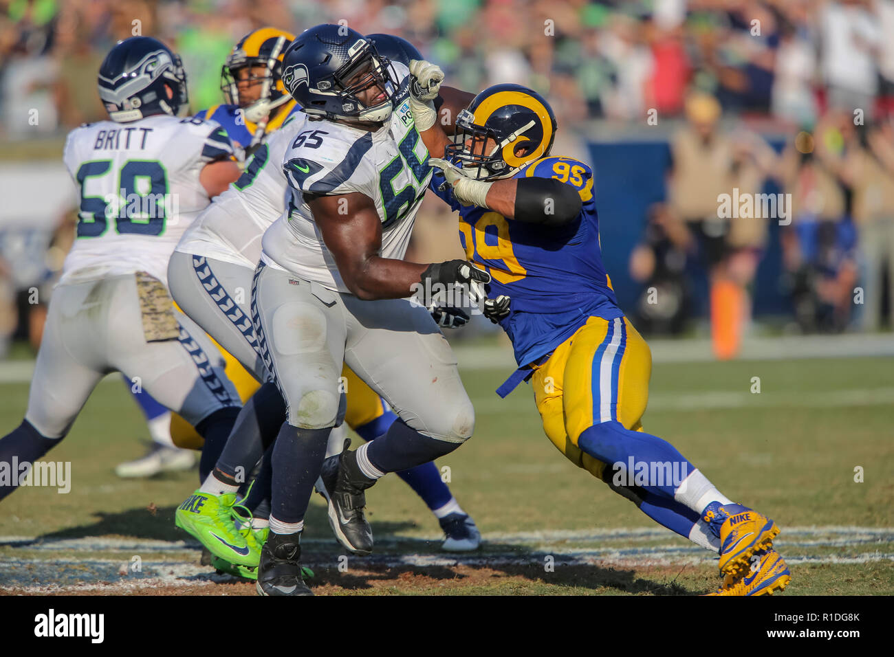 Defensive End Aaron Donald 99 High Resolution Stock Photography and ...