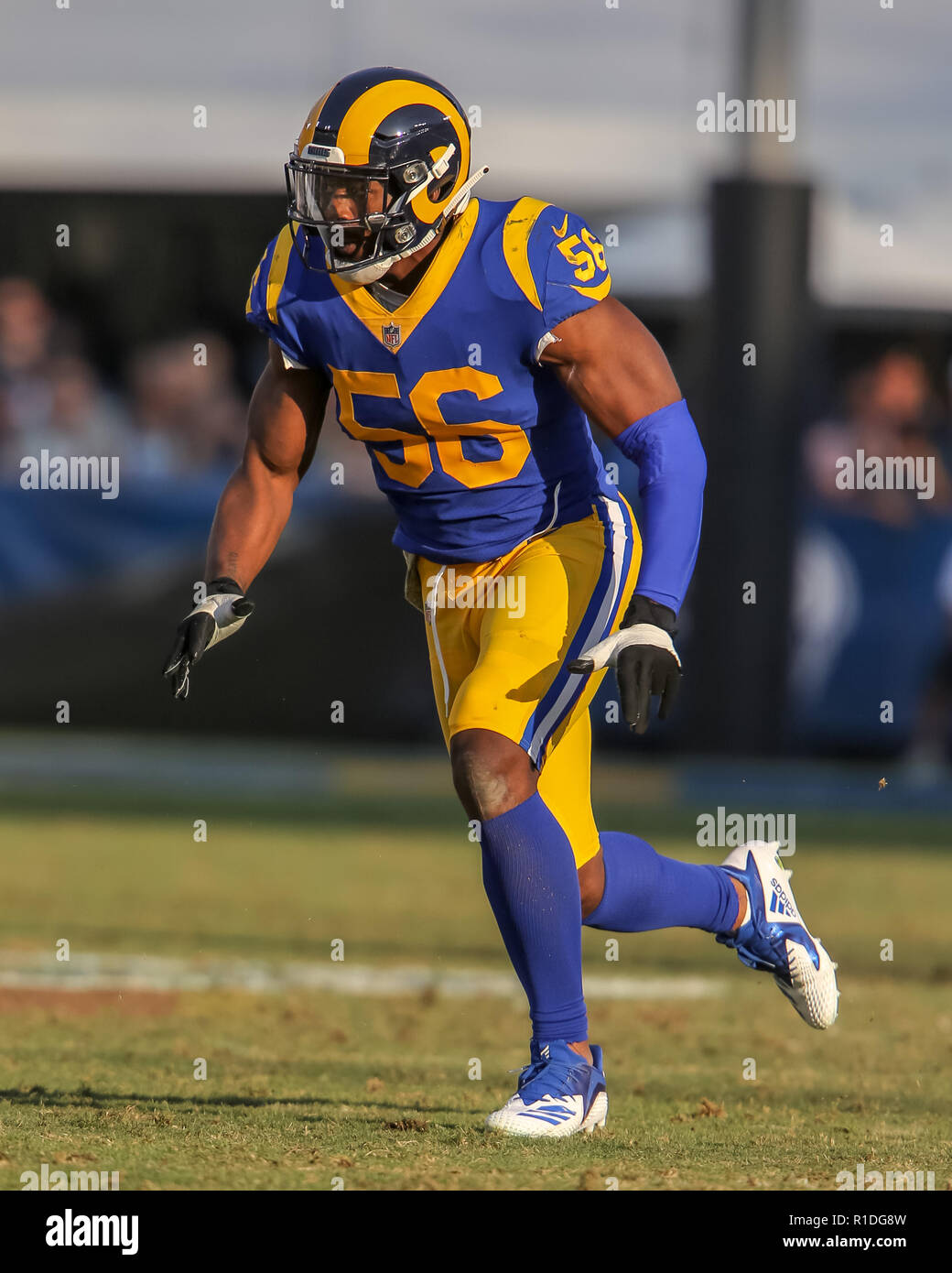 Los Angeles, CA, USA. 11th Nov, 2018. Los Angeles Rams defensive end ...