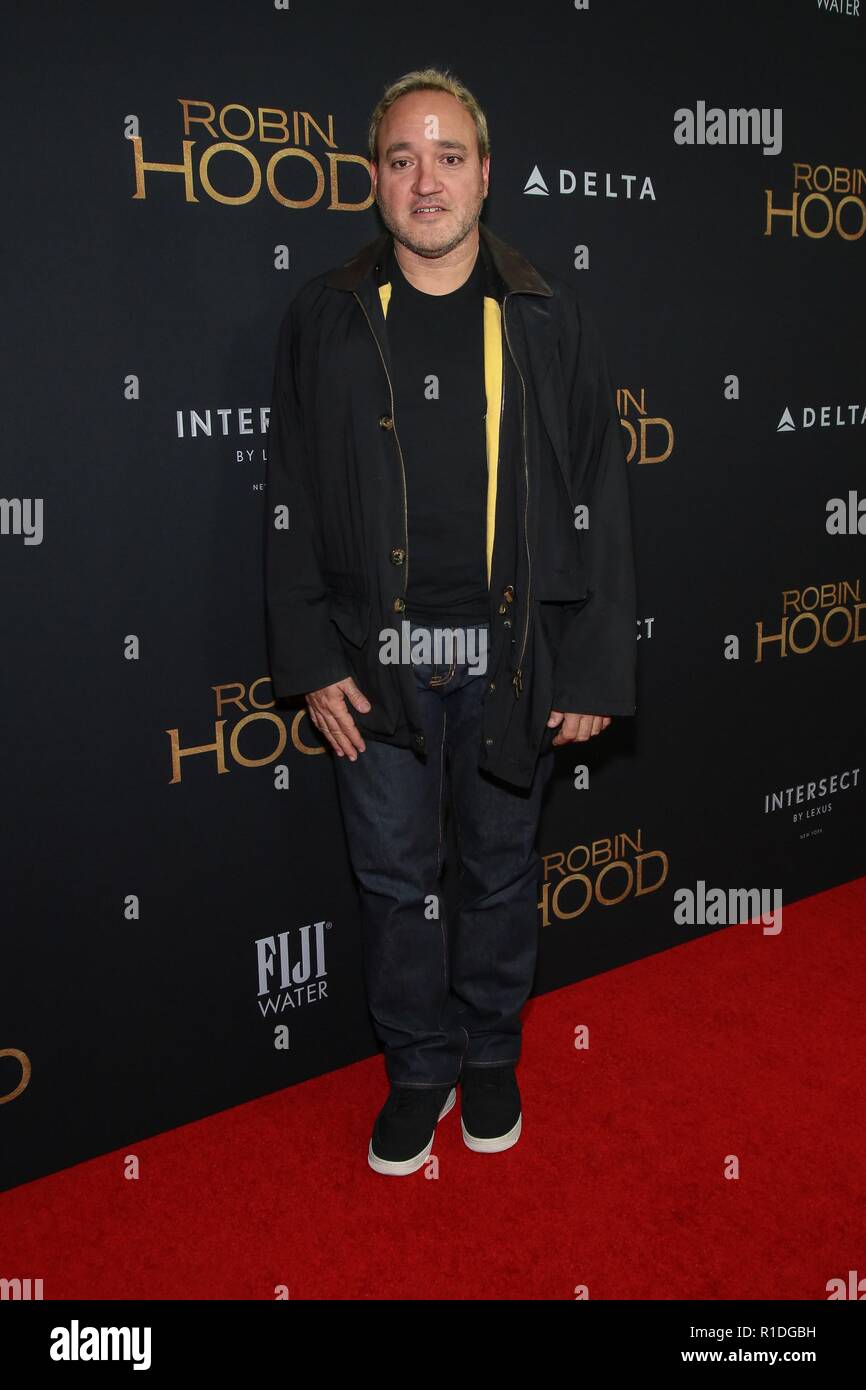 New York, NY, USA. 11th Nov, 2018. Gregg Bello at arrivals for ROBIN ...