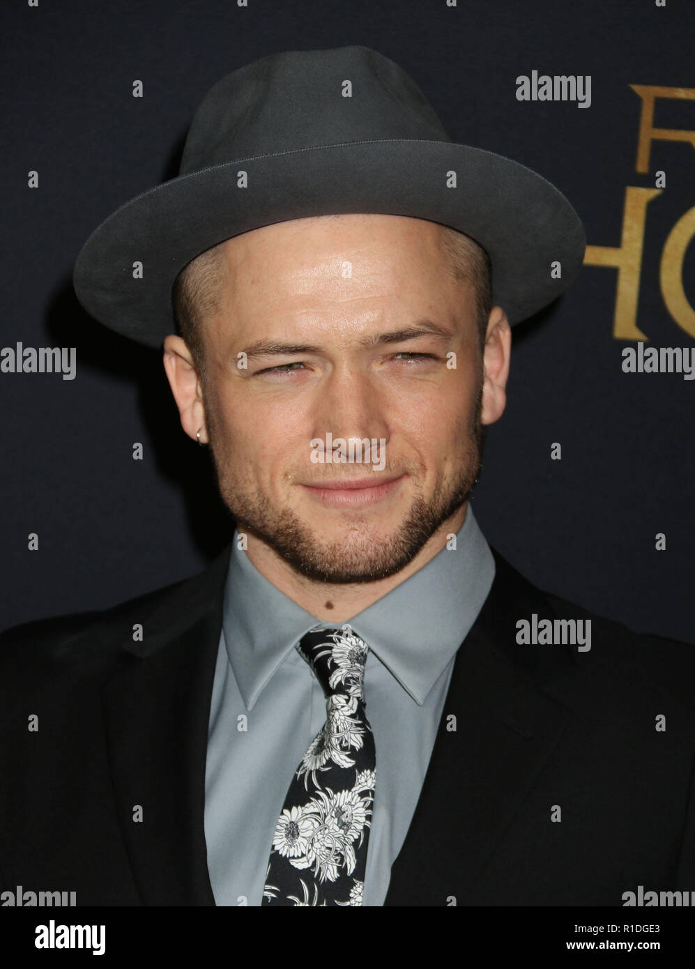 Taron egerton robin hood hi-res stock photography and images - Alamy