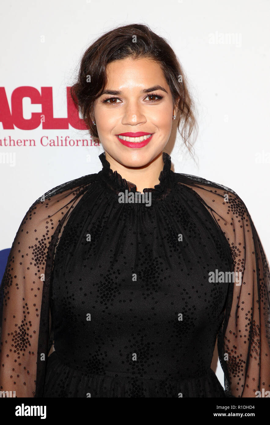 Beverly Hills, Ca. 11th Nov, 2018. America Ferrara at the ACLU of ...