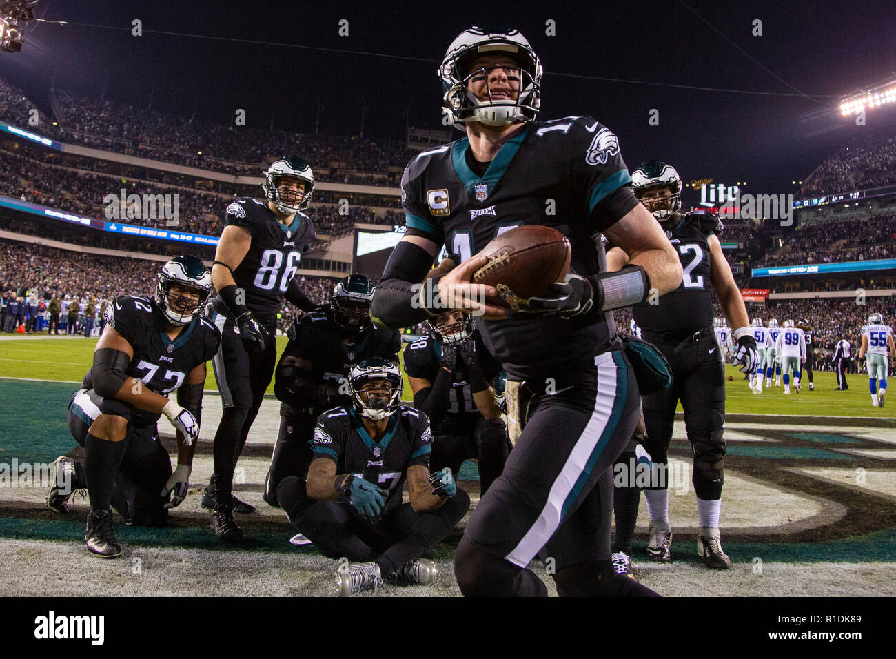 Philadelphia, Pennsylvania, USA. 11th Nov, 2018. Philadelphia Eagles ...
