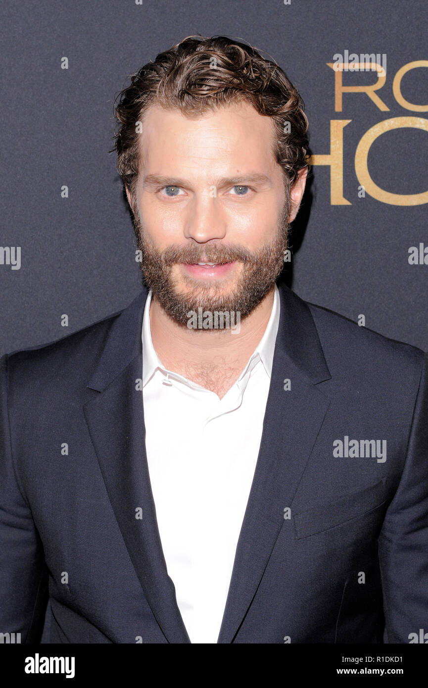 NEW YORK, NY - NOVEMBER 11: Actor Jamie Dornan attends the 'Robin Hood ...