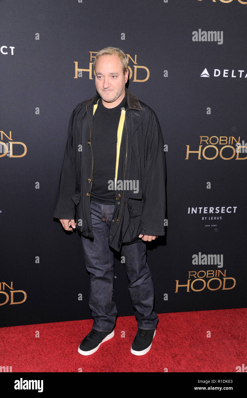 NEW YORK, NY - NOVEMBER 11: Actor Gregg Bello attends the 'Robin Hood ...