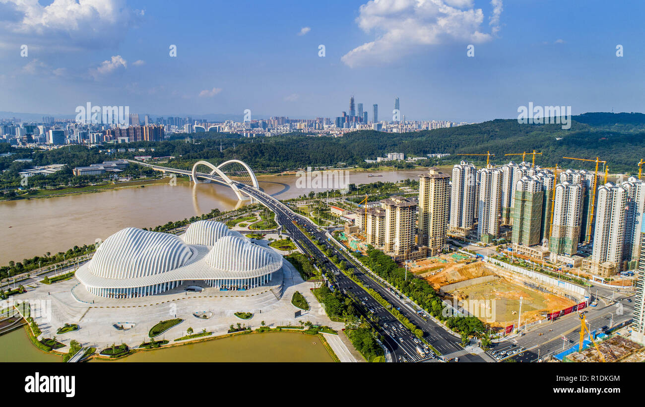 Nanning, Nanning, China. 12th Nov, 2018. Nanning, CHINA-Aerial ...