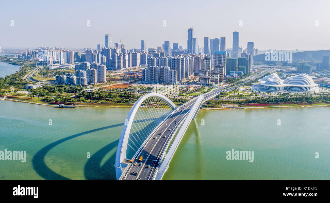 Nanning, Nanning, China. 12th Nov, 2018. Nanning, CHINA-Aerial ...