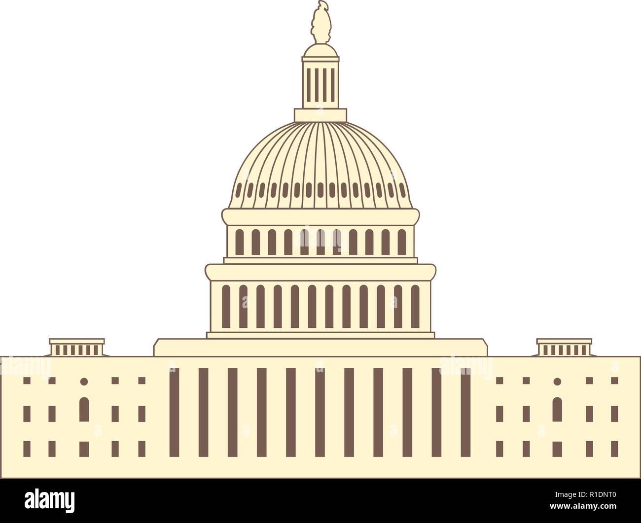Congress Building Clipart