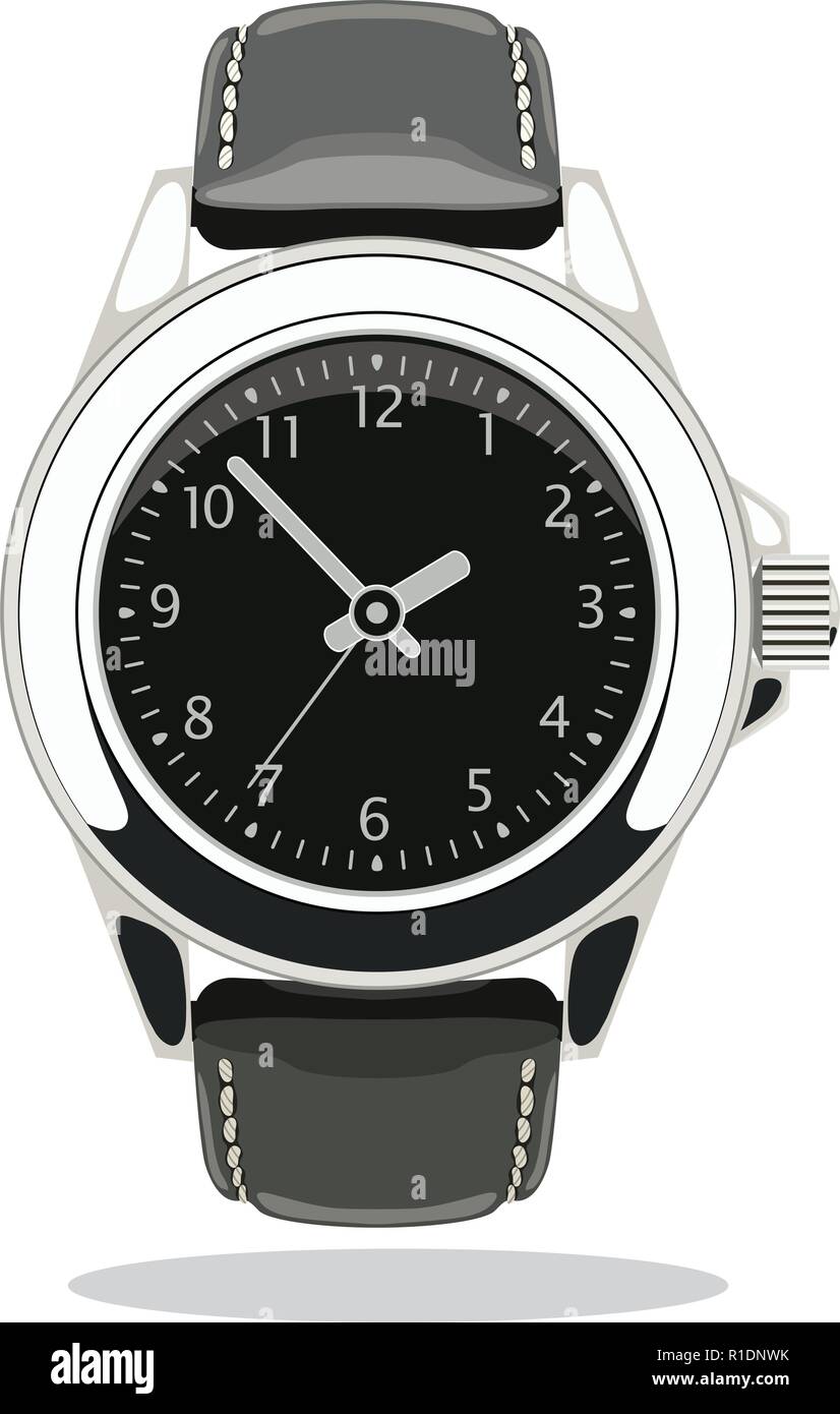 Wrist Watch Vector Digital Wrist Watch Royalty Free Images, Stock