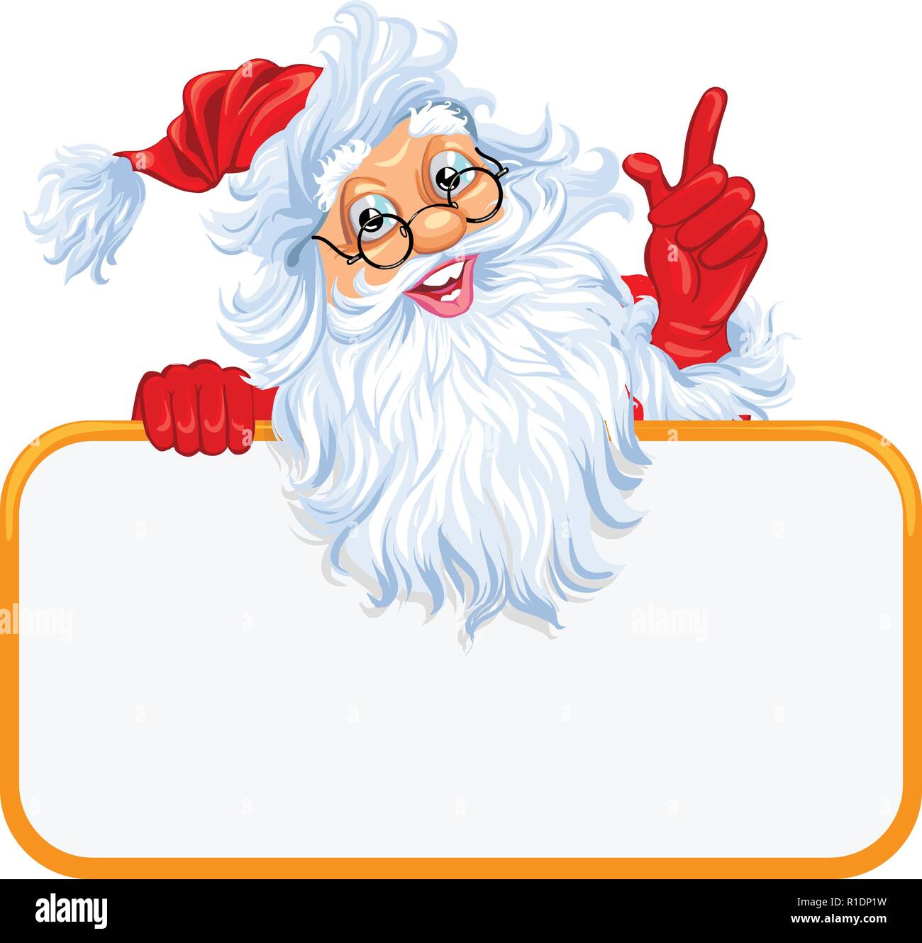 Illustration shows santa claus Stock Vector Images - Alamy