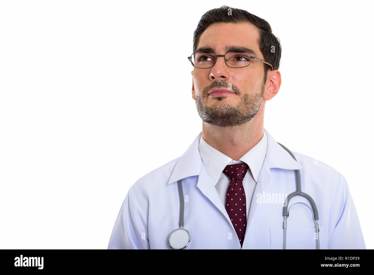 Physician thinking hi-res stock photography and images - Alamy