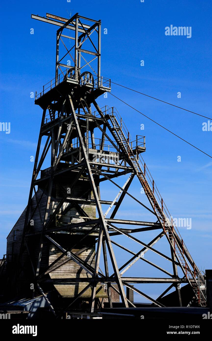 Geevor tin mine museum,Pendeen,West Penwith,Cornwall,England,UK Stock ...