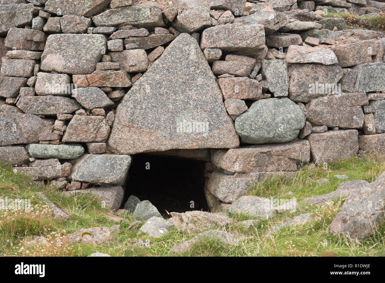 Broch of Culswick, Mainland, Shetland, Britain Stock Photo - Alamy