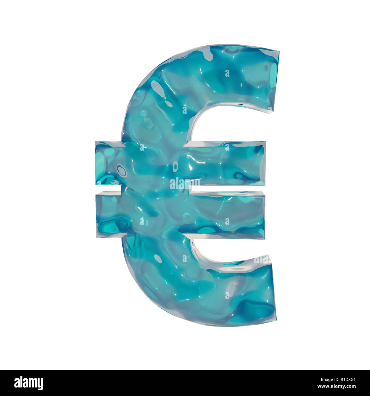 Liquid symbol, 3D rendering Stock Photo - Alamy