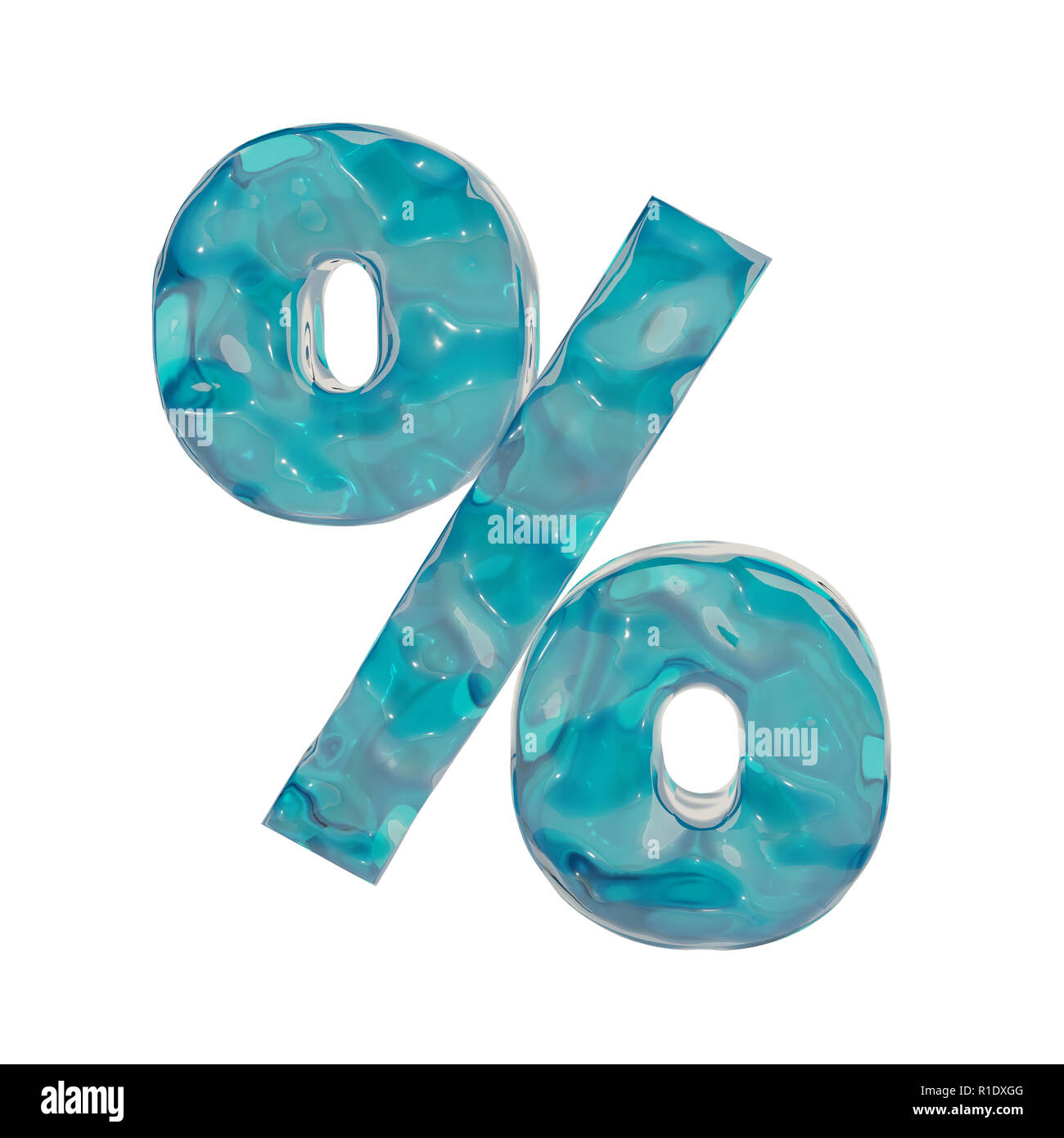 Liquid symbol, 3D rendering Stock Photo - Alamy