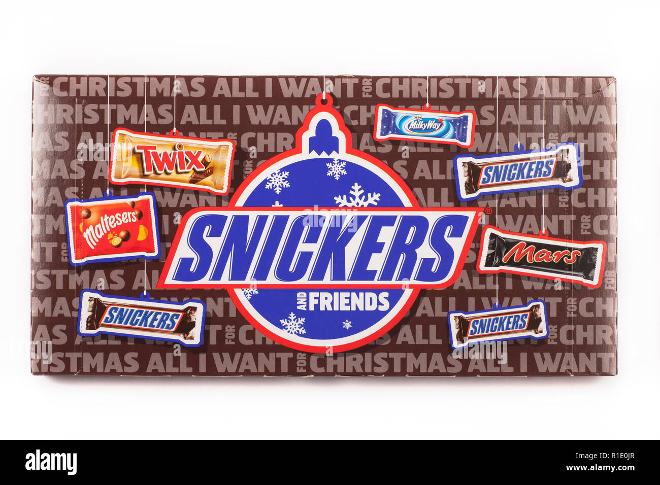 Christmas Selection Box Stock Photo - Alamy