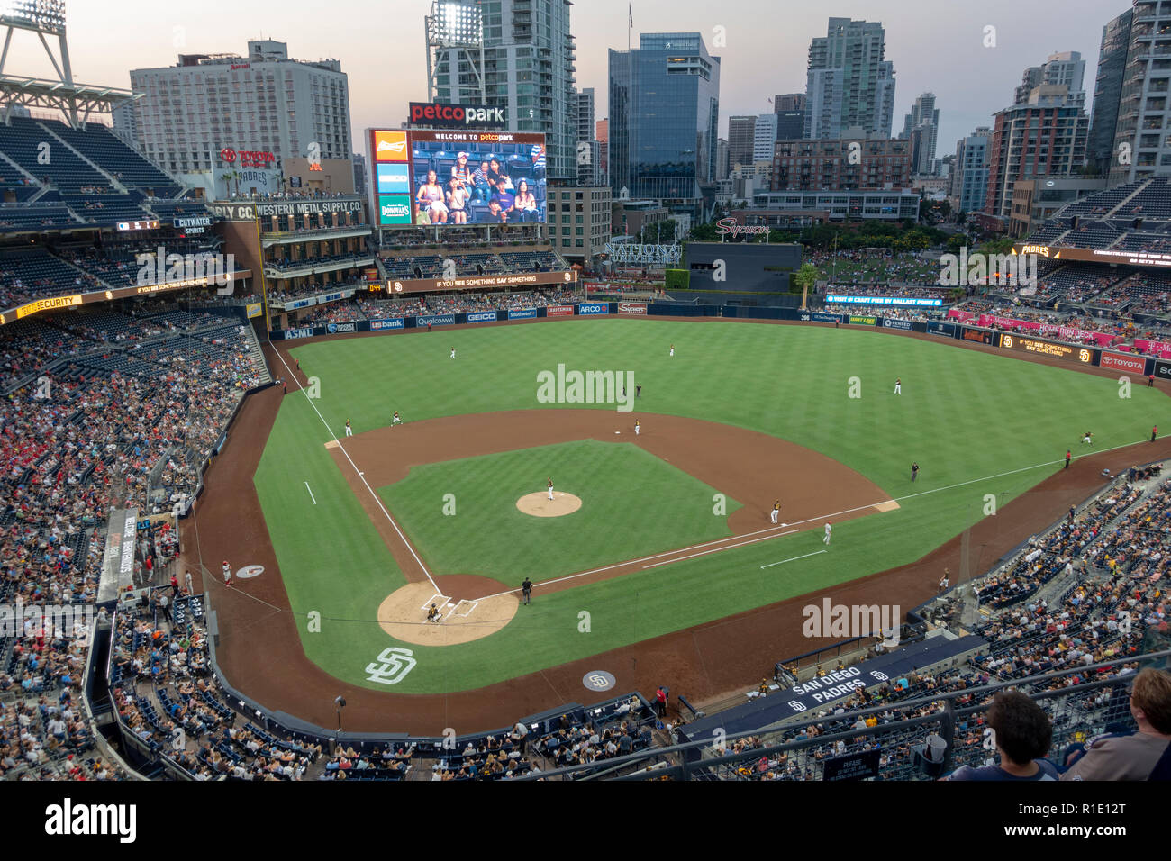 San diego padres logo hi-res stock photography and images - Alamy