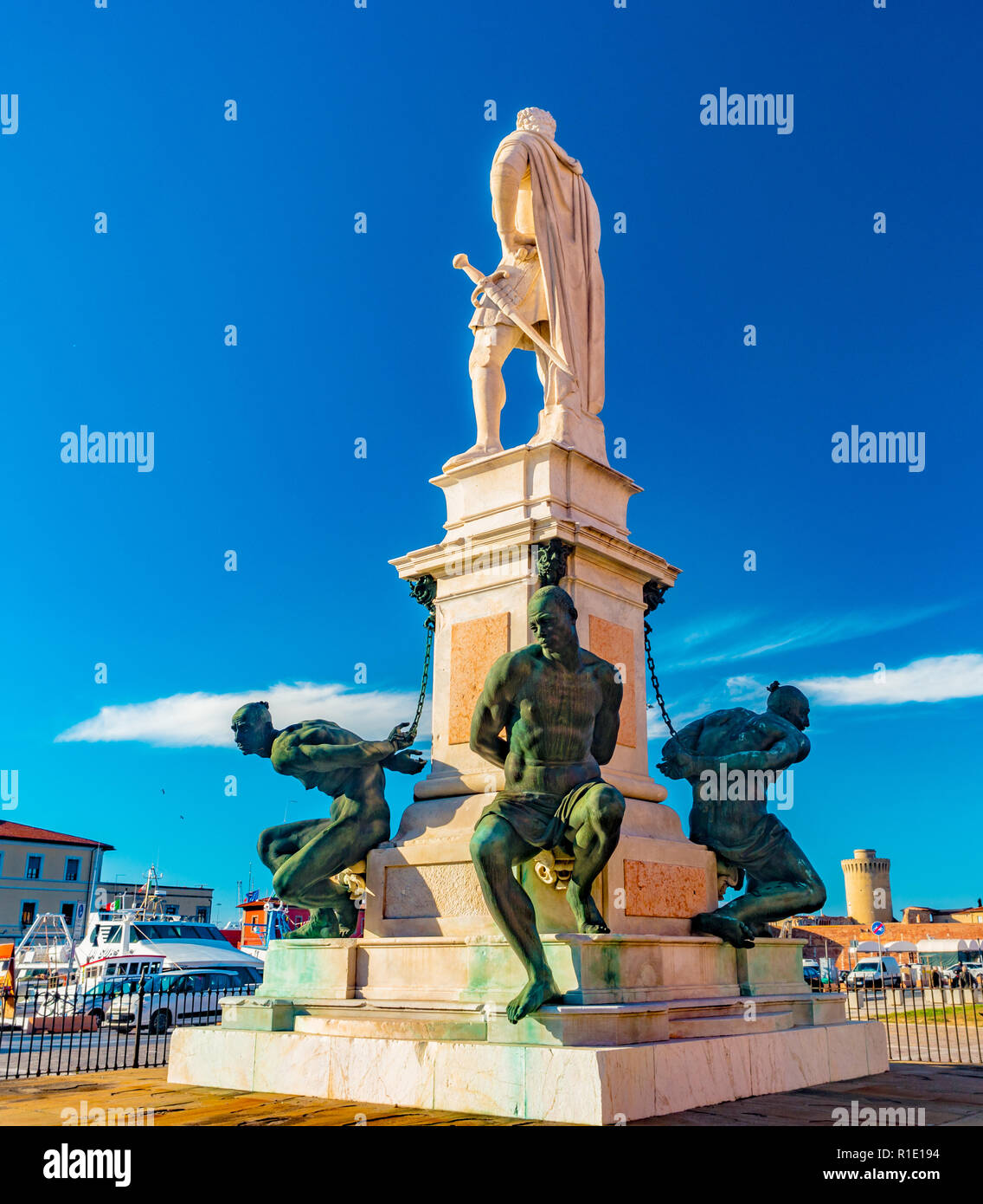 Monument of the four moors hi-res stock photography and images - Alamy