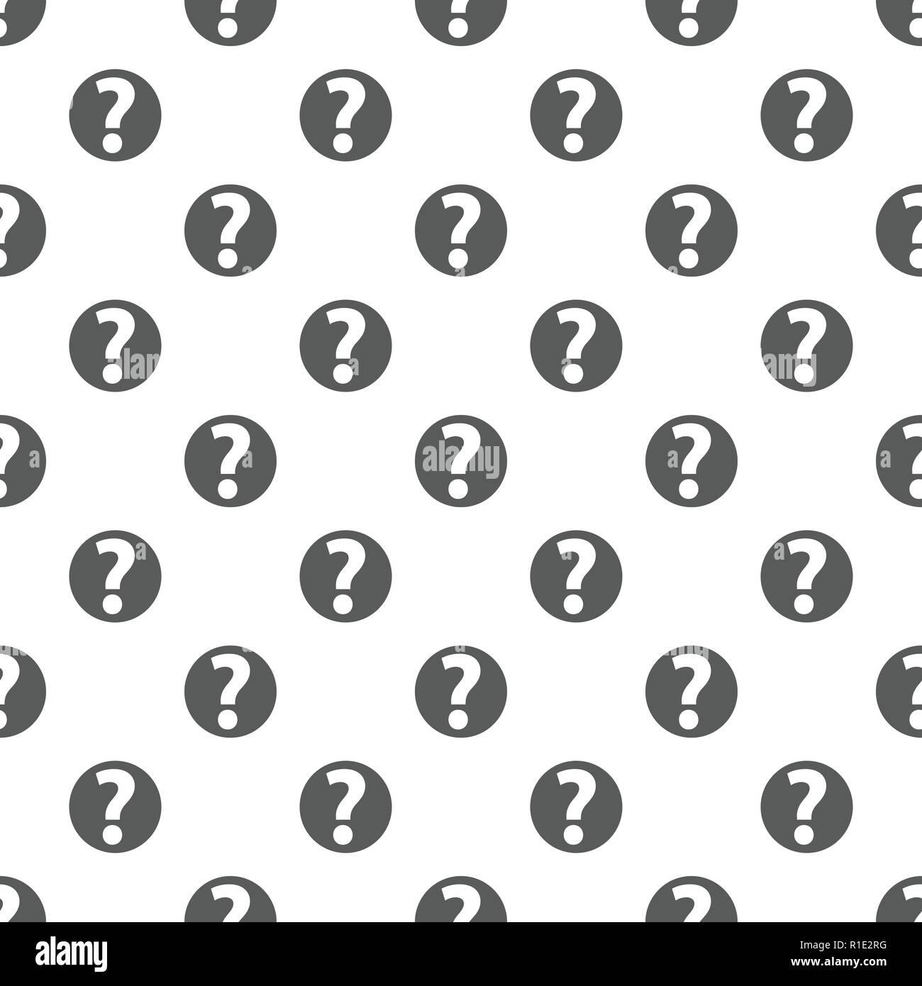 Question mark sign pattern seamless. Repeat illustration of question ...