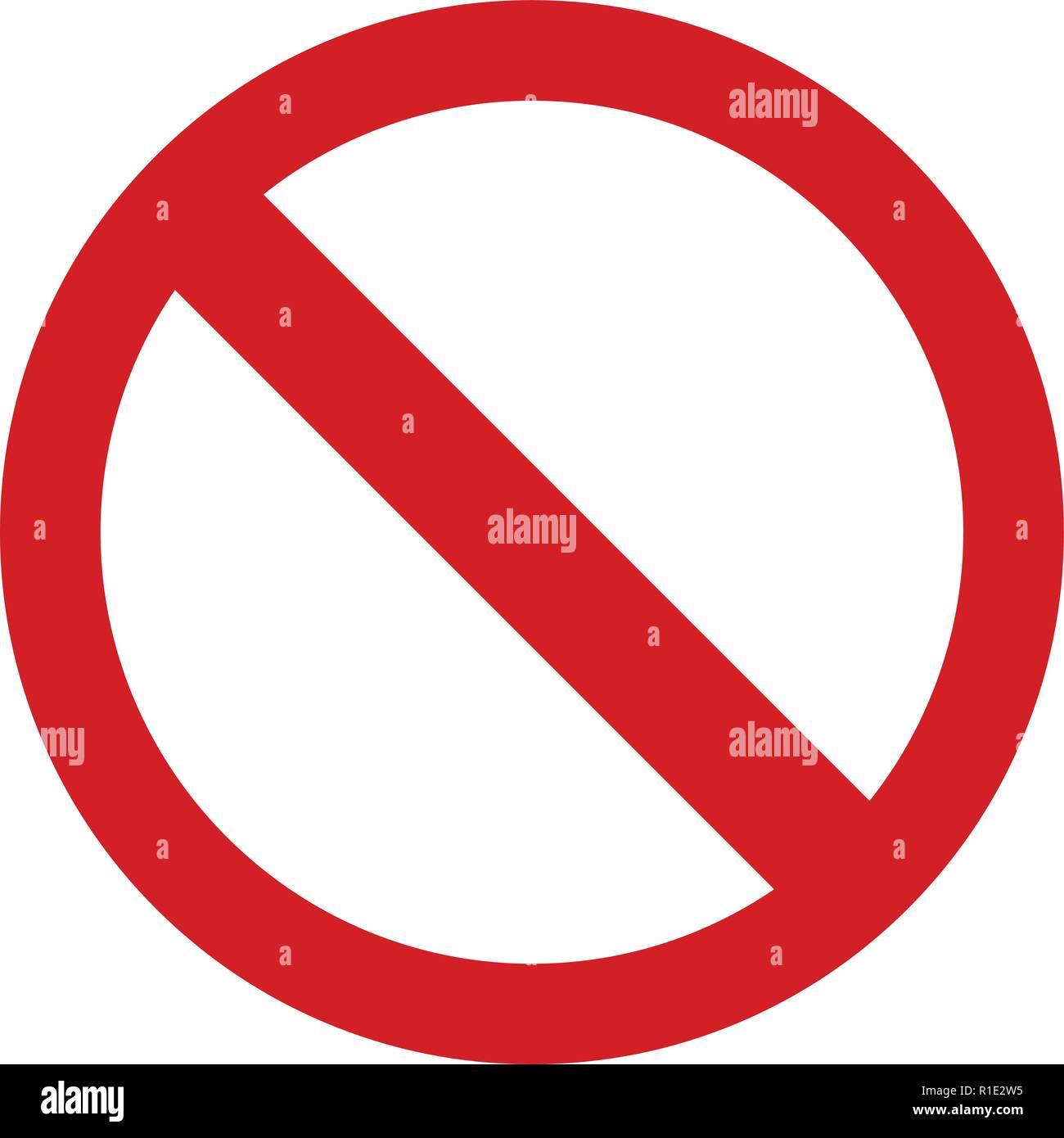 Red Notice Sign
