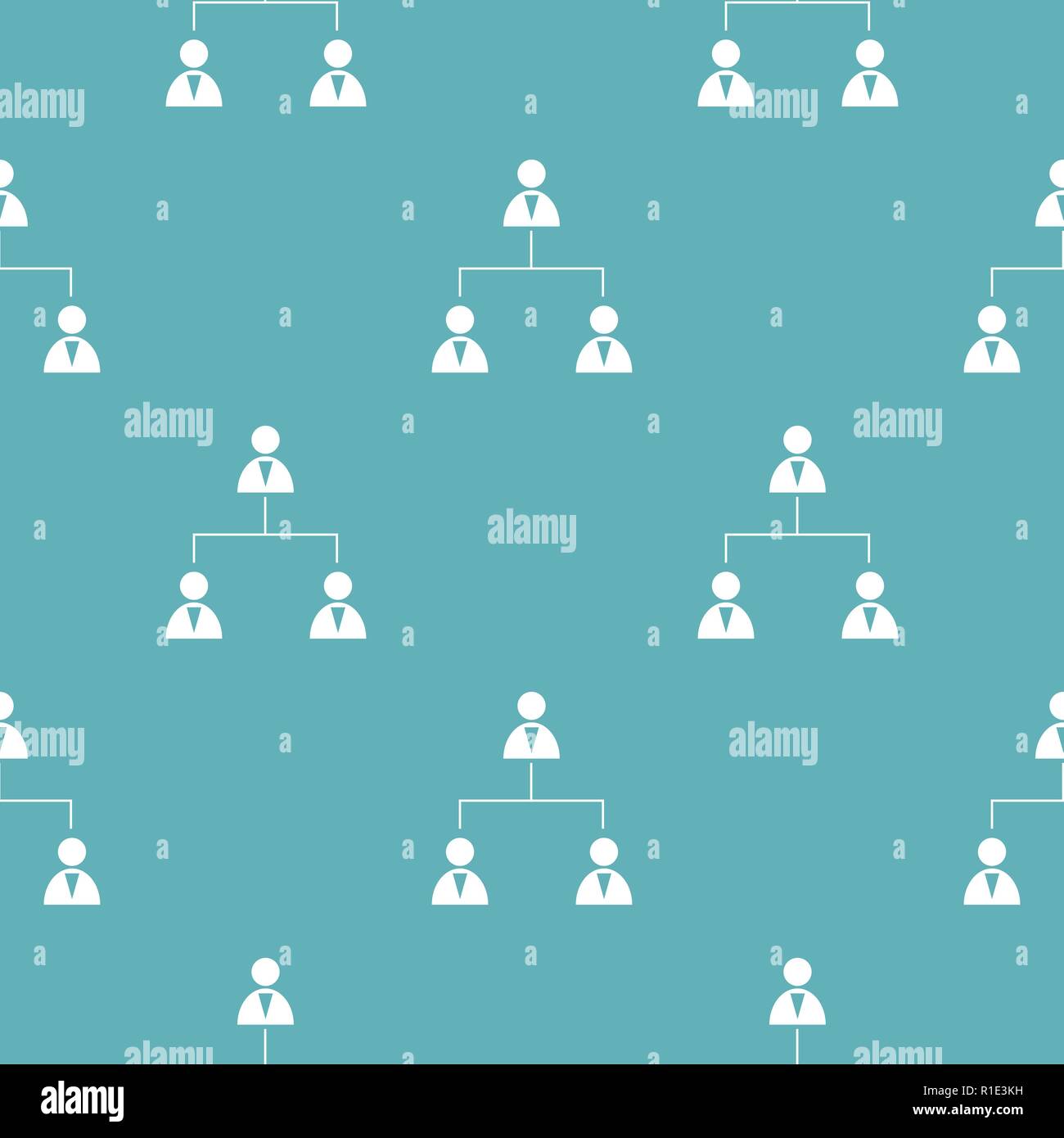 Business structure pattern seamless blue. Simple illustration of vector ...